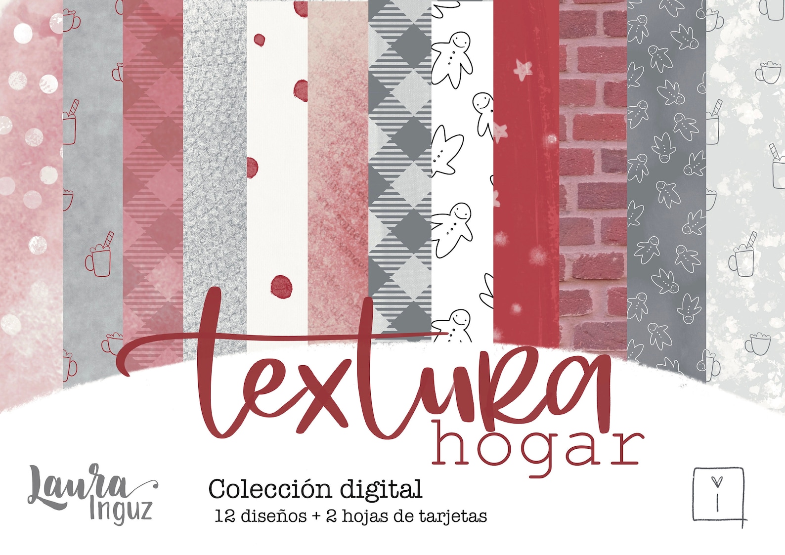 COLLECTION OF DIGITAL PAPERS Texture Home Decorated Papers to | Etsy