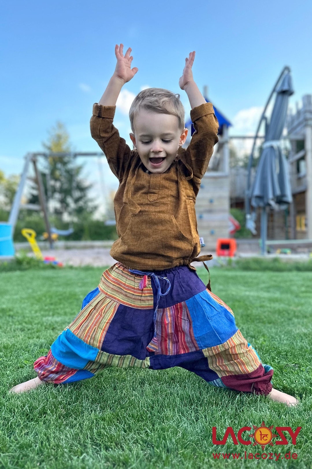Kids Patchwork Harem Pants | Unisex | Kids Goa Pants - Etsy