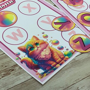 Preschool Learning Games - Pretty Kitty Cat Bubble Match | Uppercase ...