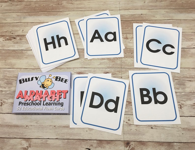 Alphabet Match - Busy Bee Preschool Learning - 52 Educational Flash ...