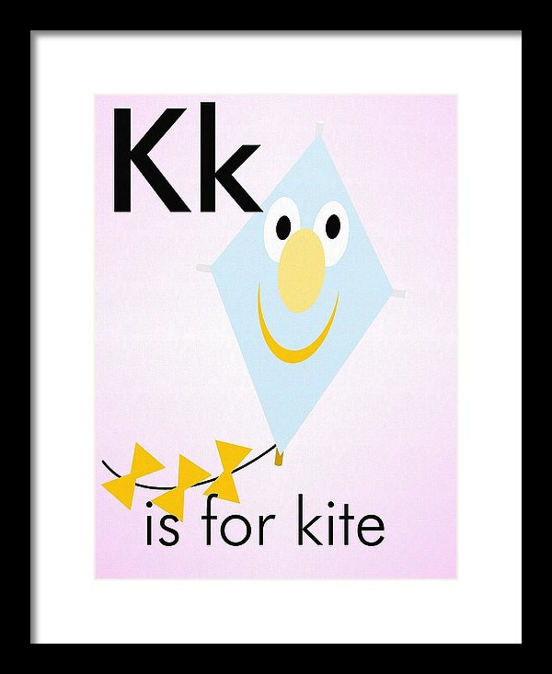 K is for Kite , Wall Flashcards, Nursery Print, Instant Download, Kids ...