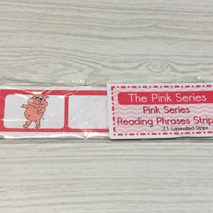 The Pink Series -pink Series Reading Phrases Stripe (21 Strips ...