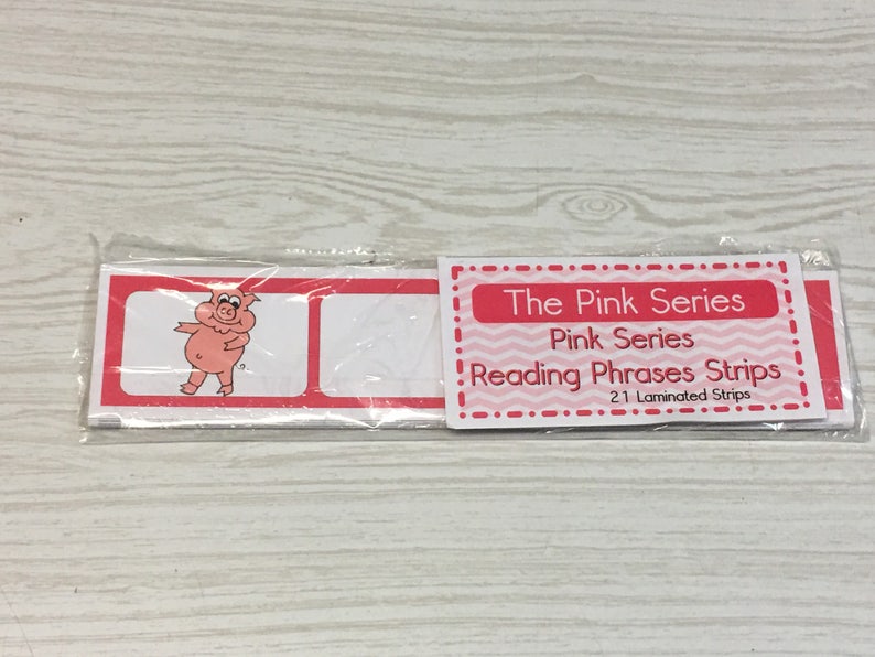 The Pink Series -pink Series Reading Phrases Stripe (21 Strips ...