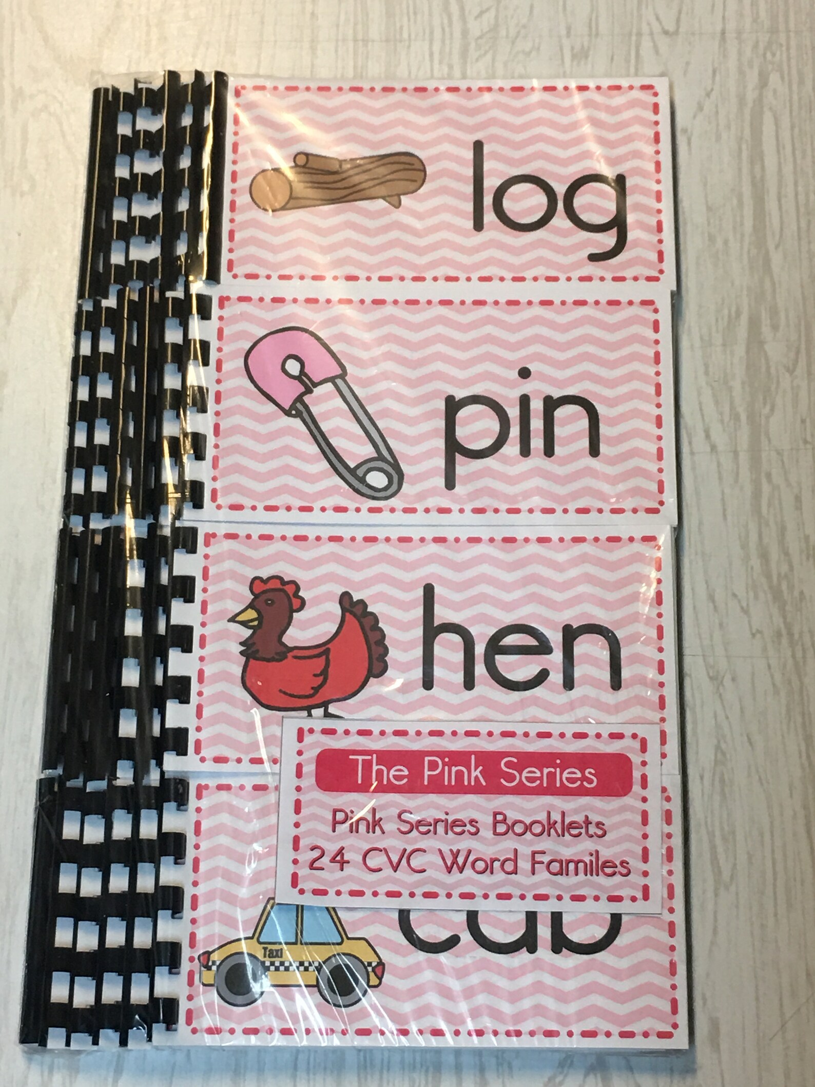 The Pink, Blue & Green Series COMPLETE - 102 Word Booklets - Montessori ...