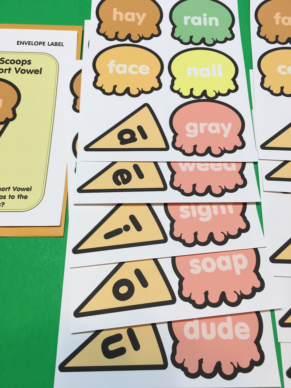 6 Complete Envelope Game Kits DIY Package for Learning - Etsy UK