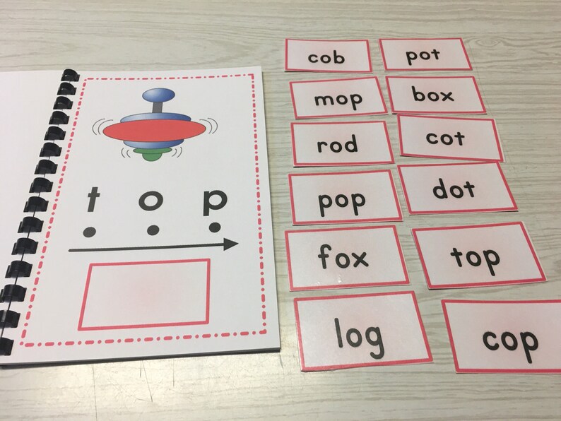 The Pink Series Interactive Learning Books Short o Book - Etsy