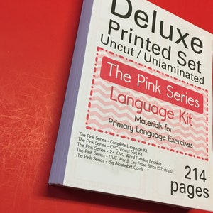 Learning Resource Bundle - DELUXE (PRINTED) Set - the Pink Series ...