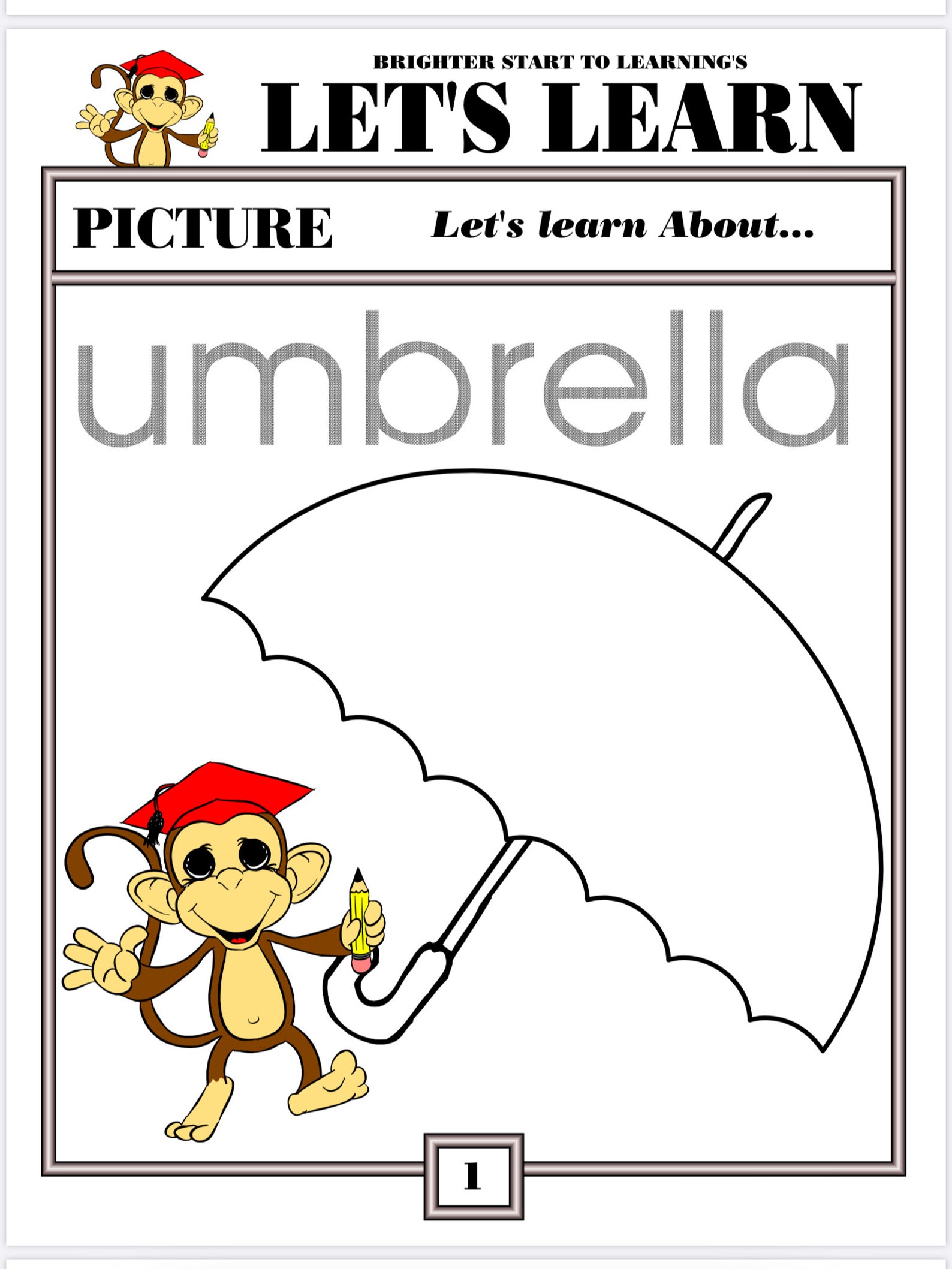 INSTANT DOWNLOAD BSTL Lets Learn Letter Uu Work Booklet Perfect for ...