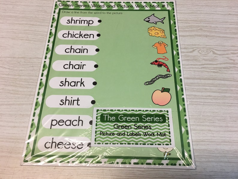 The Green Series - Language Kit - (17) Montessori Materials for Primary ...