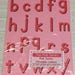 The Pink Series - Movable Alphabet / Pink Background - Montessori Set ...