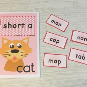The Pink Series - Interactive Learning Books - Short “a” Book - W/ 12 ...
