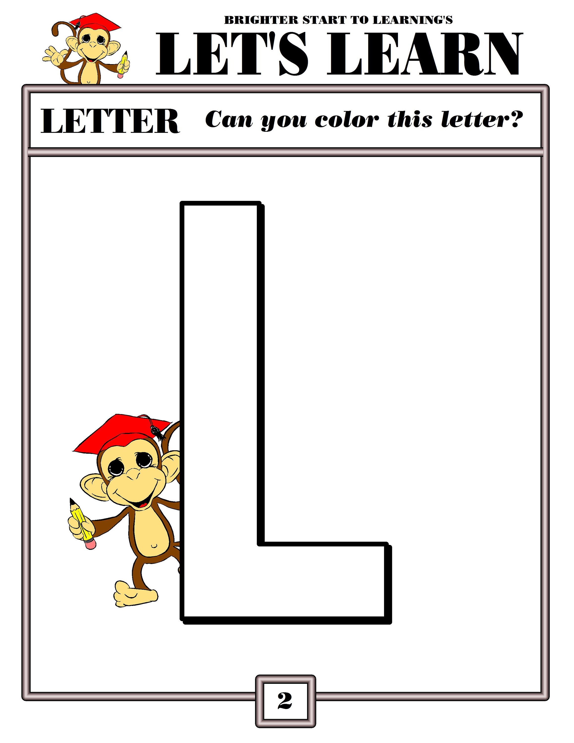 INSTANT DOWNLOAD BSTL Lets Learn Letter Ll Work Booklet Perfect for ...