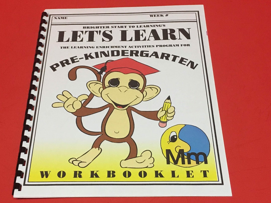 Preschool Worksheets BSTL - Let’s Learn - Letter Mm - Work Booklet ...