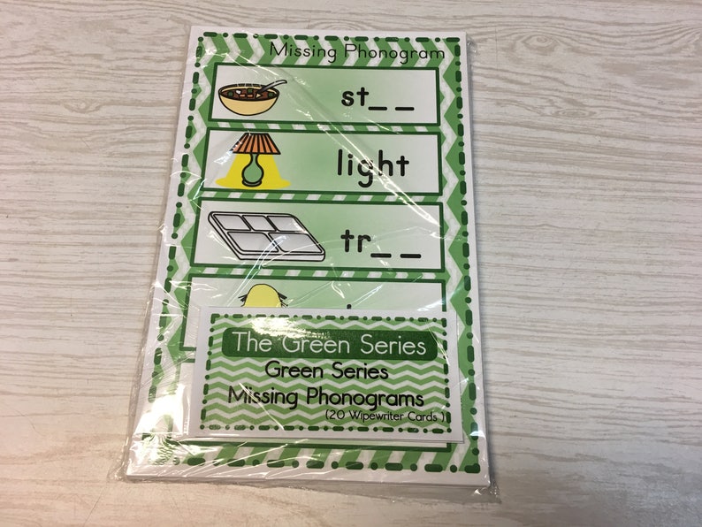 The Green Series - Language Kit - (17) Montessori Materials for Primary ...