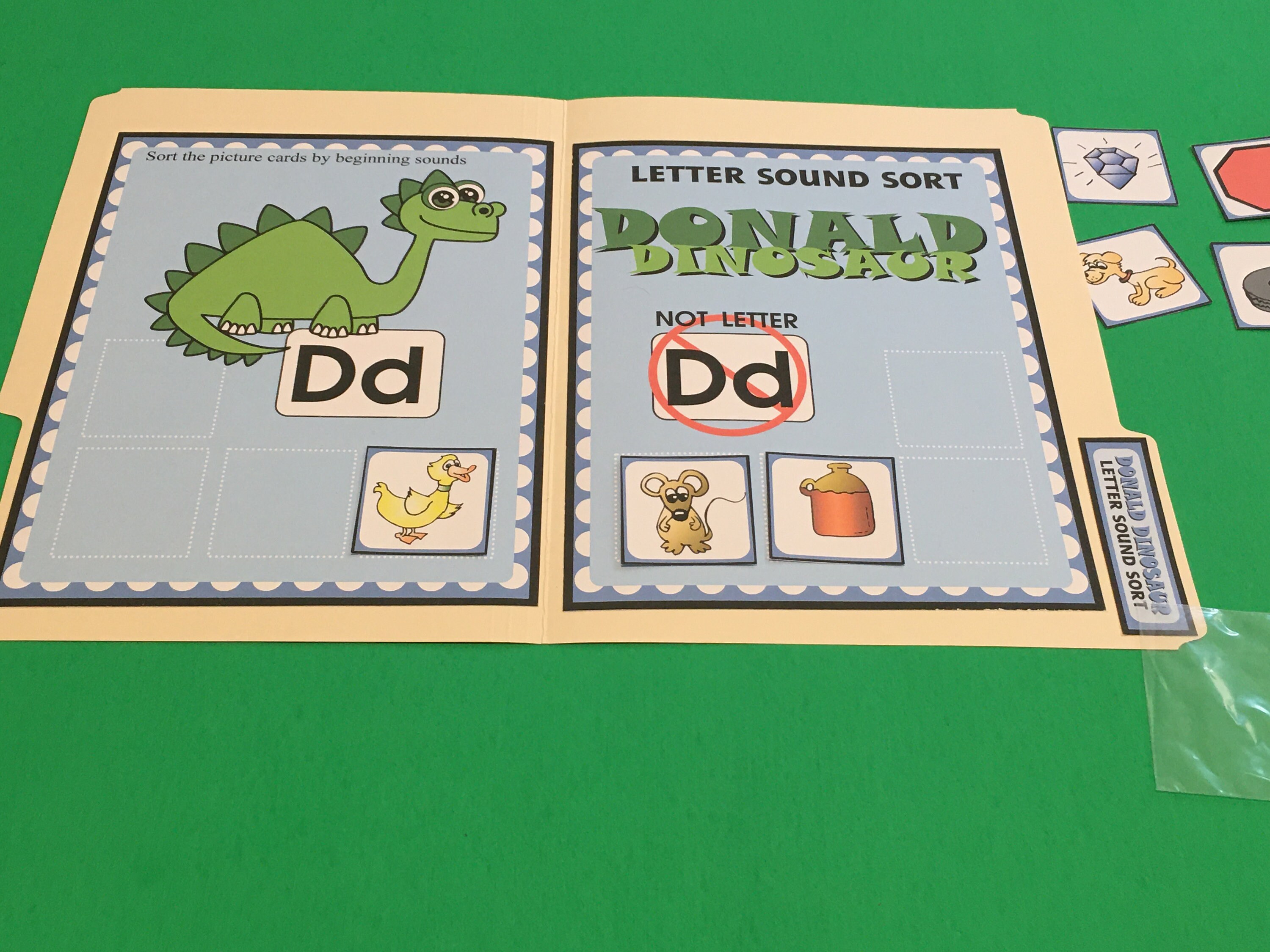 26 Letters File Folder Kits - Activity Set for Learning Centers ...