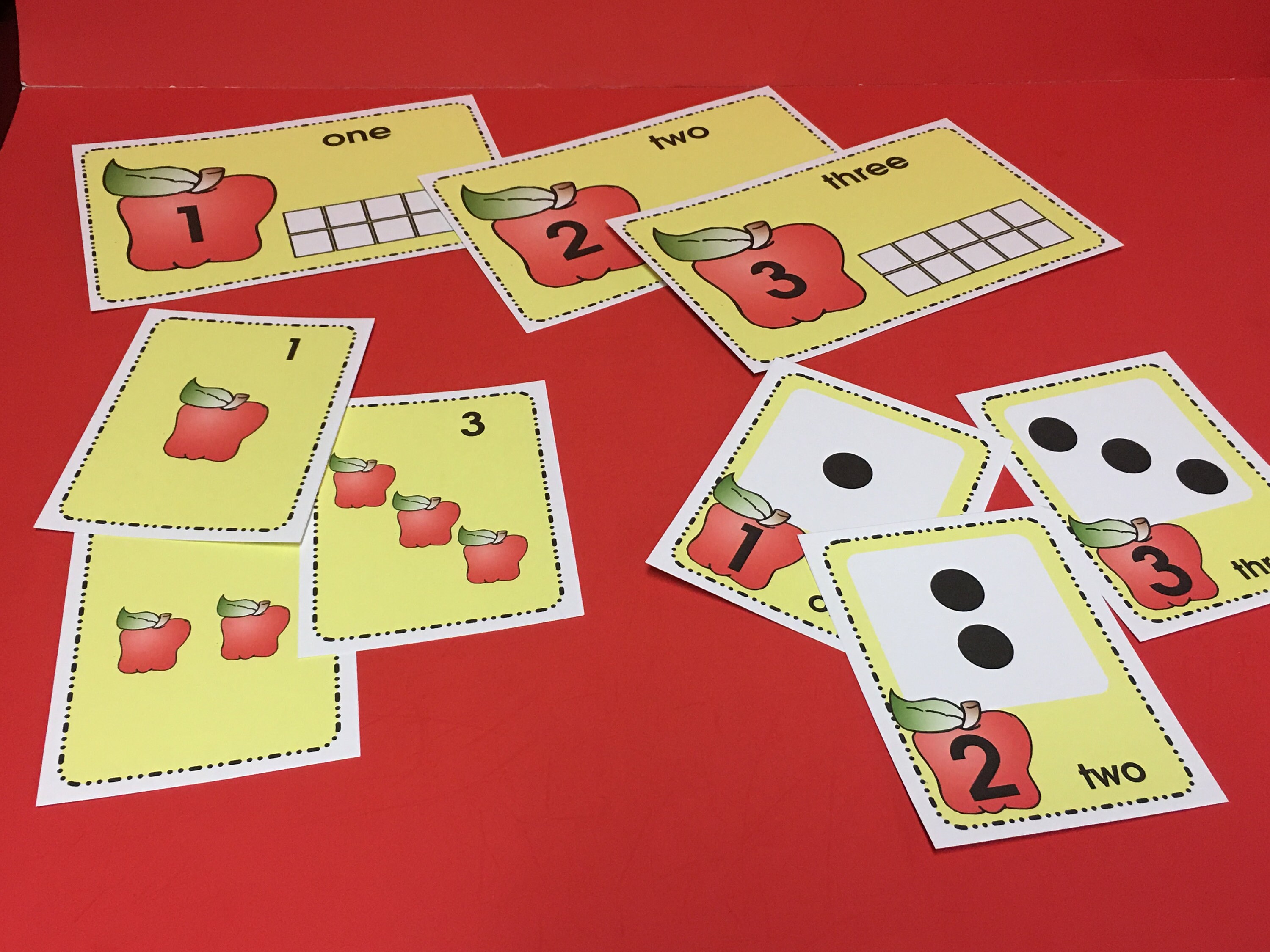 Numbers 1 - 20 Counting Card Kit - Etsy