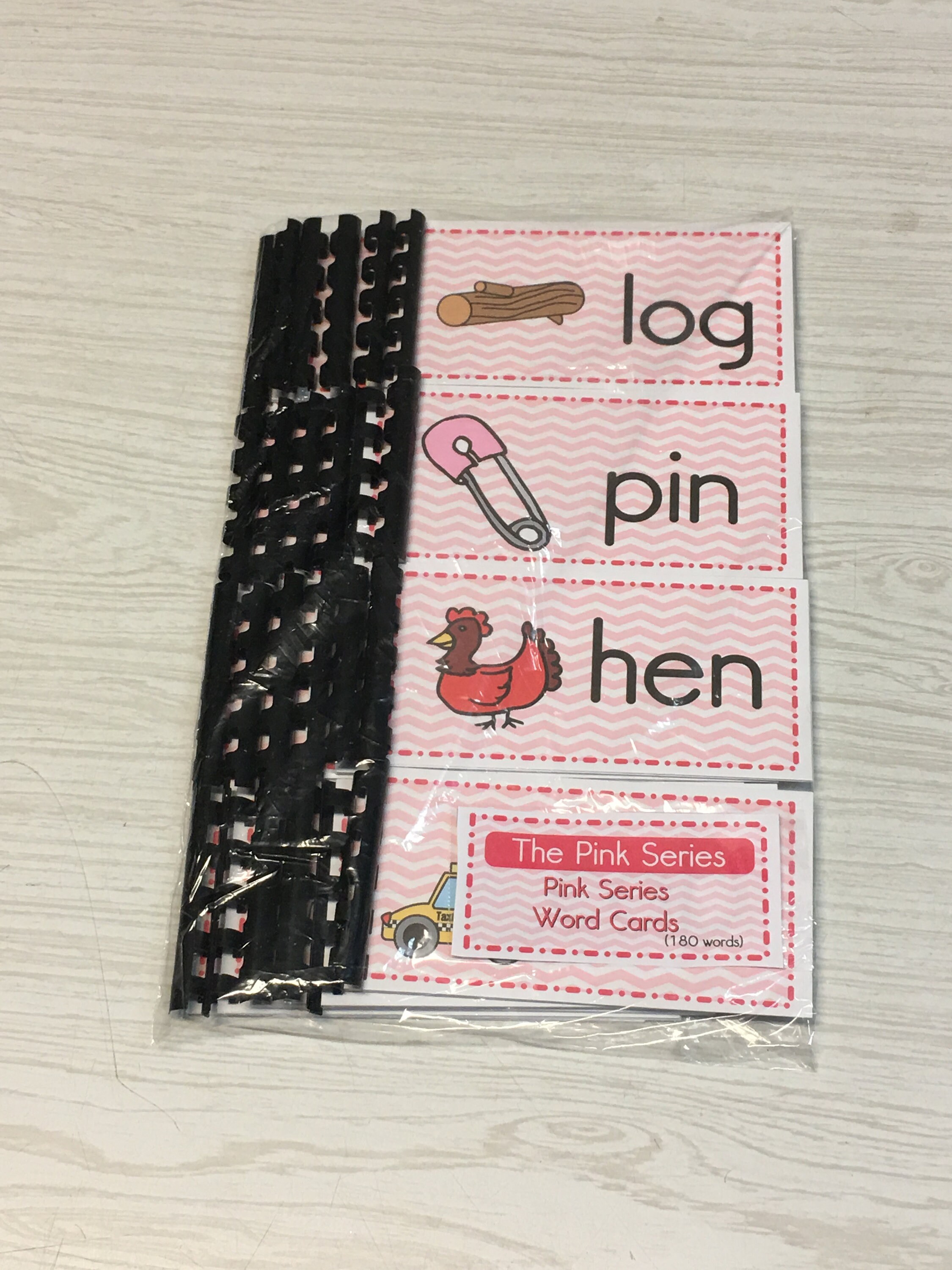 The Pink Series 24 CVC Word Families Booklets Montessori Material for ...