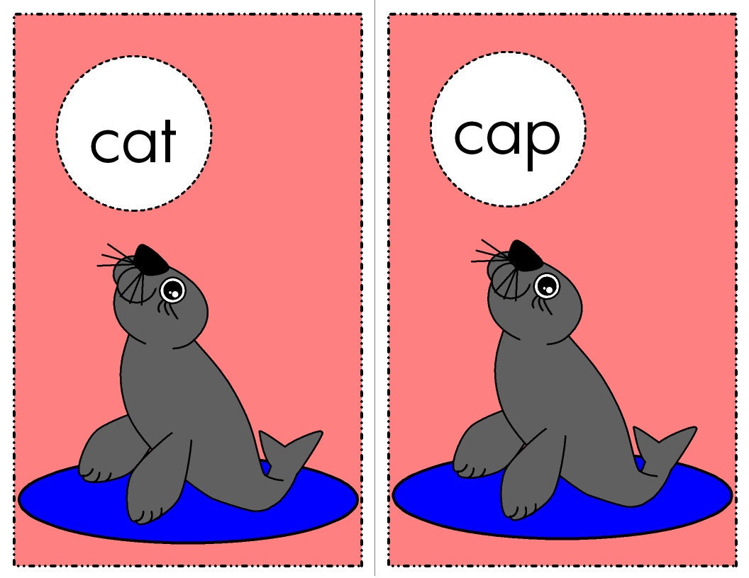 INSTANT DOWNLOAD - Short a Seal Tricks - Activity Set for Learning ...