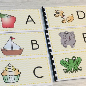 Pre-reading Series - 26 Alphabet Booklets- Montessori Material for ...
