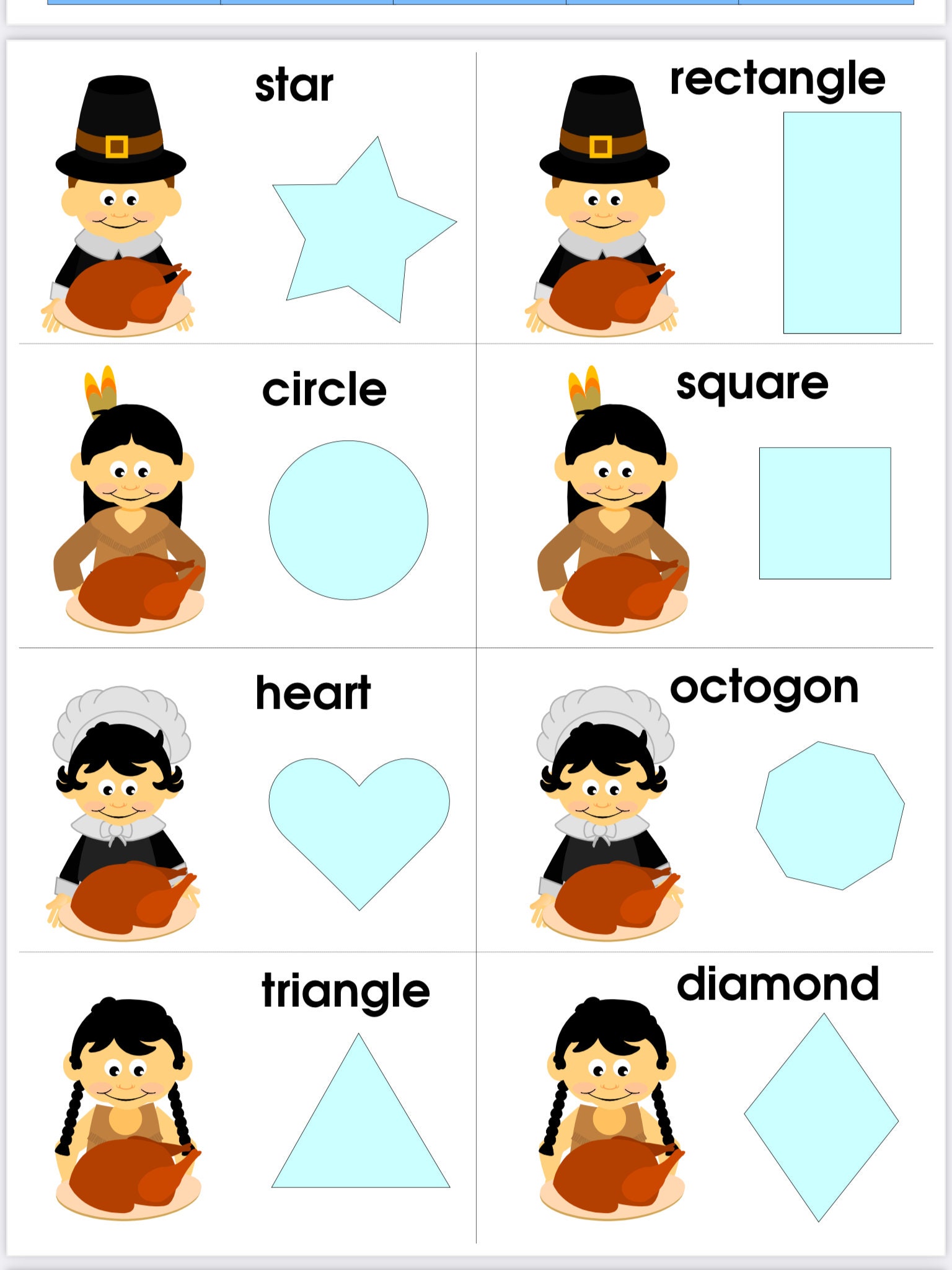 INSTANT DOWNLOAD Pilgrim Native American Themed Activities Package for ...