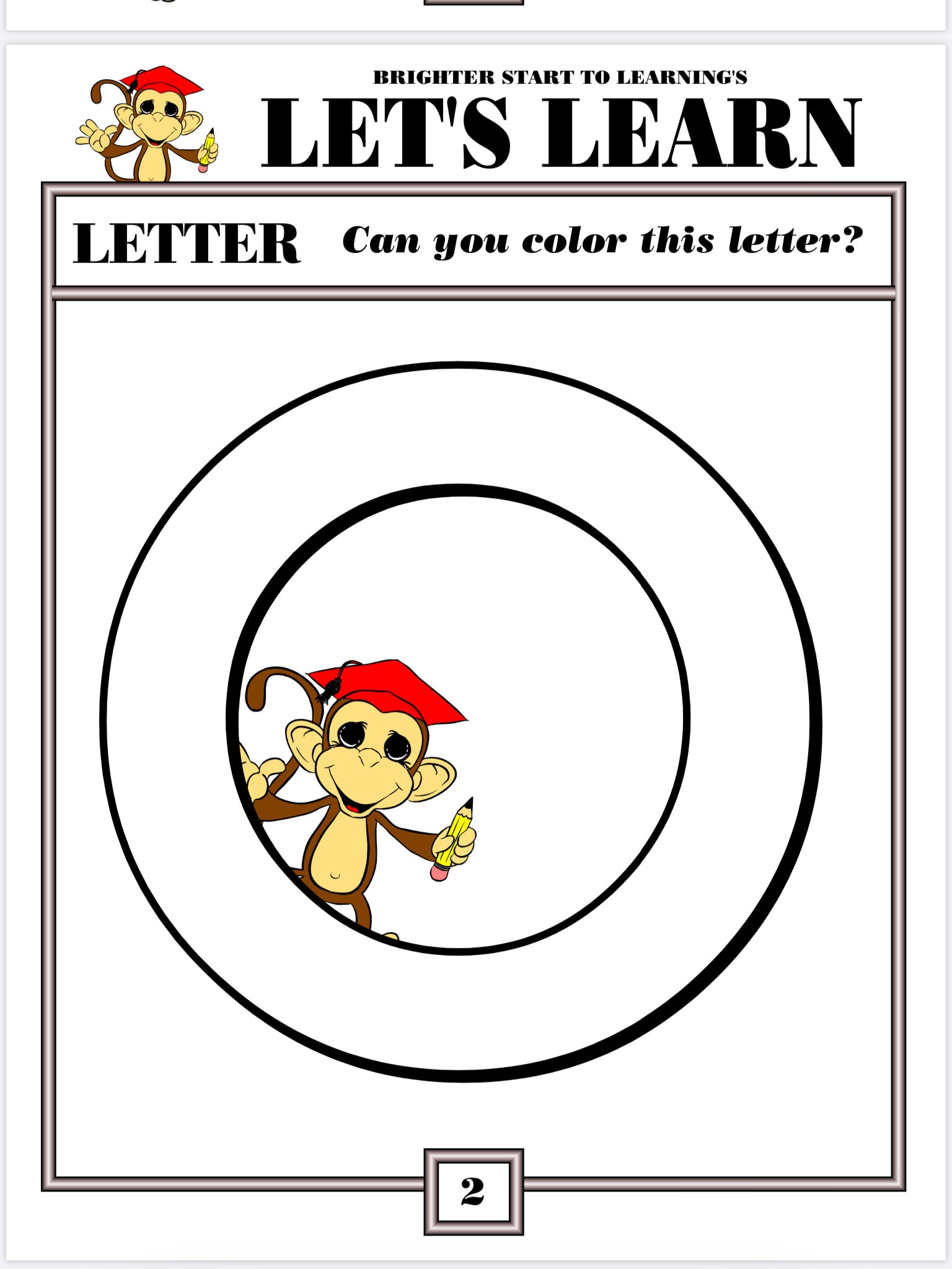 INSTANT DOWNLOAD BSTL Lets Learn Letter Oo Work Booklet Perfect for ...