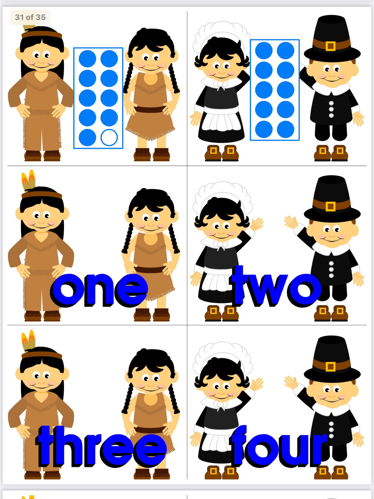 INSTANT DOWNLOAD Pilgrim Native American Themed Activities Package for ...