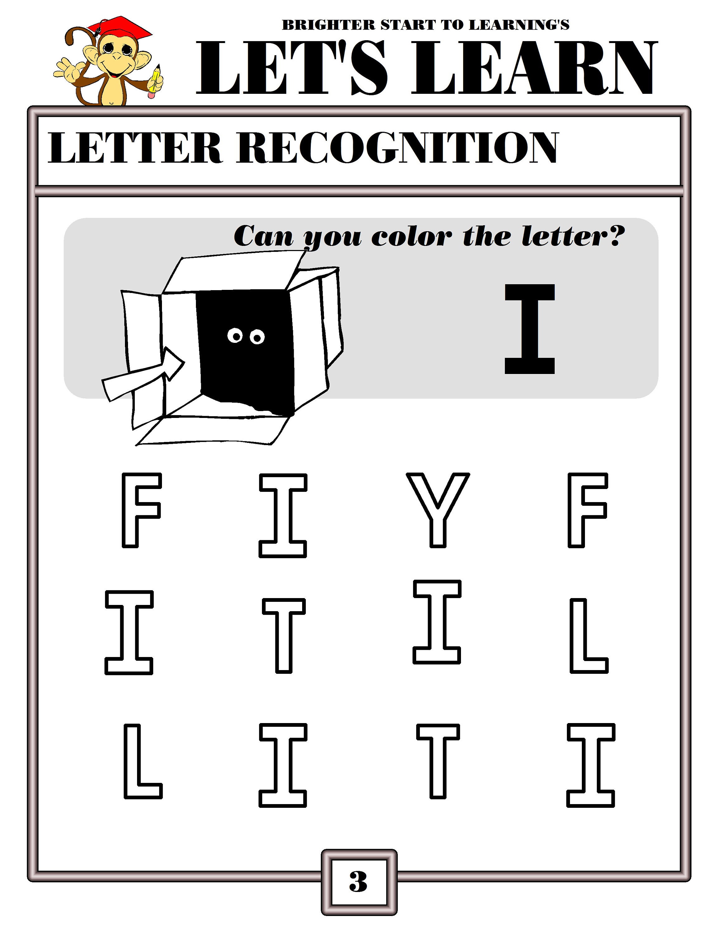 INSTANT DOWNLOAD BSTL Lets Learn Letter Ii Work Booklet Perfect for ...