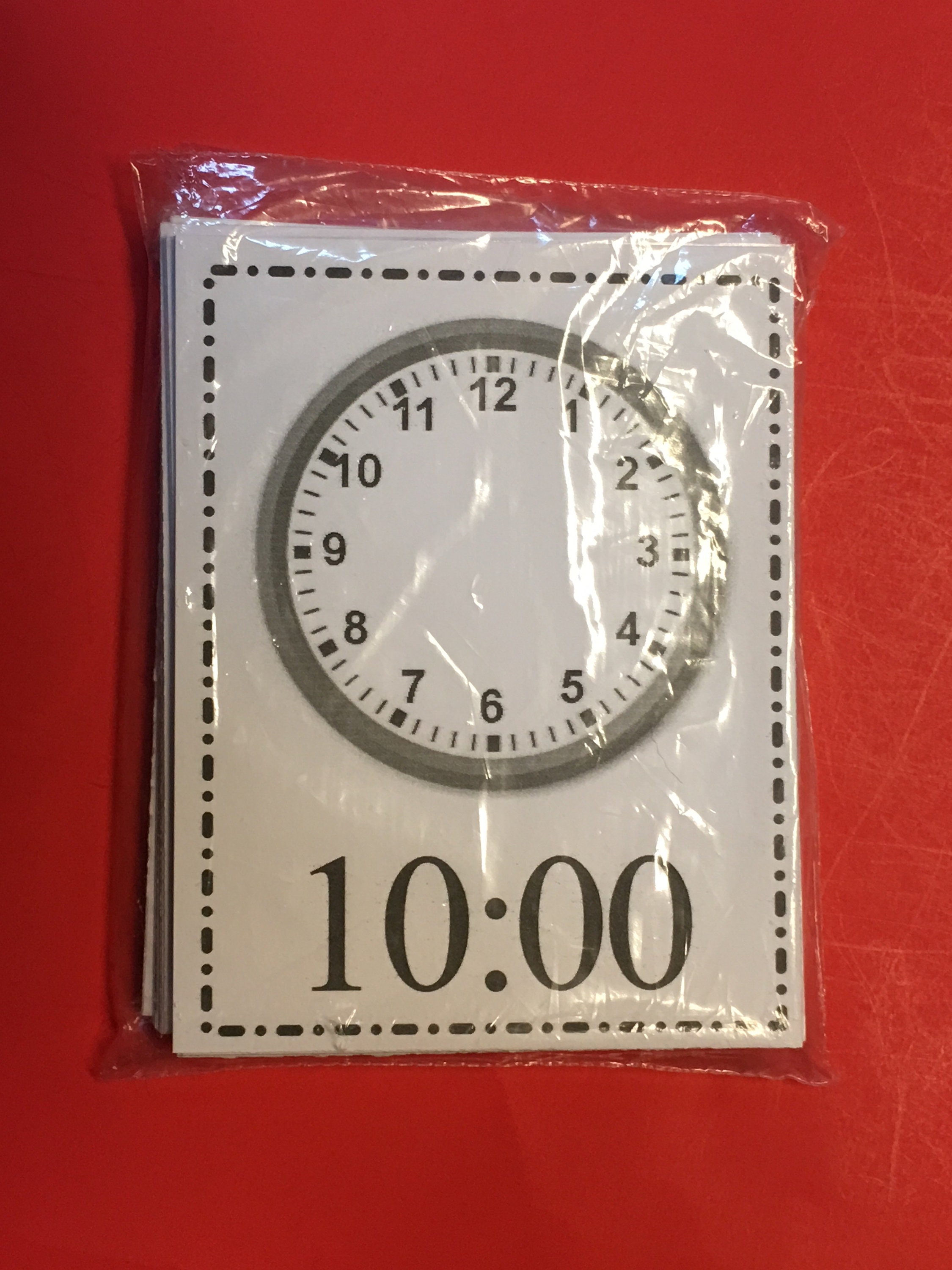 Learn to Write the Time: Clock Face Cards - Homeschool Activity (48 ...