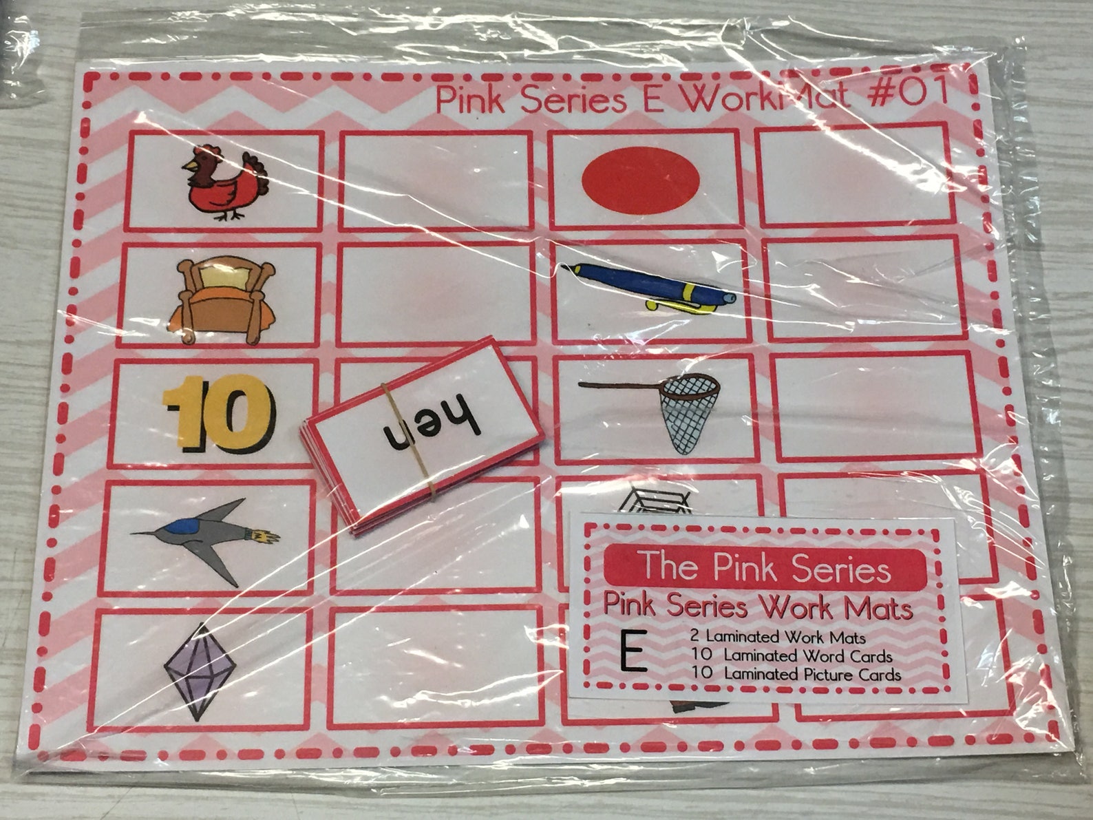 The Pink Series Language Kit Montessori Material for Primary Language ...