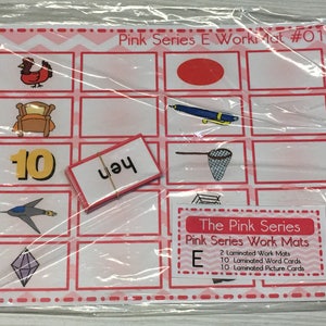 The Pink Series Language Kit Montessori Material for Primary Language ...