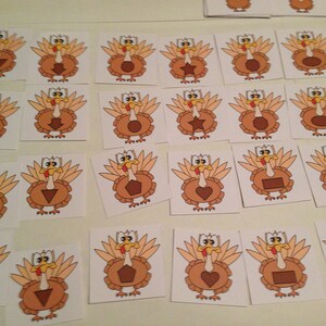Turkeys Themed Activities Package for Learning Centers Perfect for ...