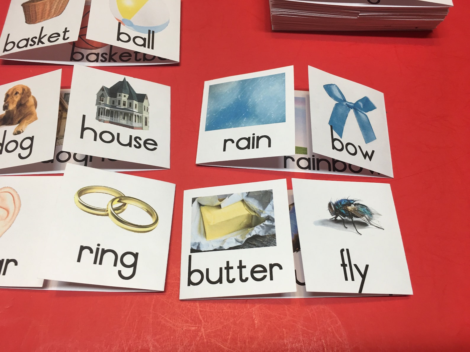 Compound Words Cards for Learning Center 33 Flip Cards Activity Cards ...