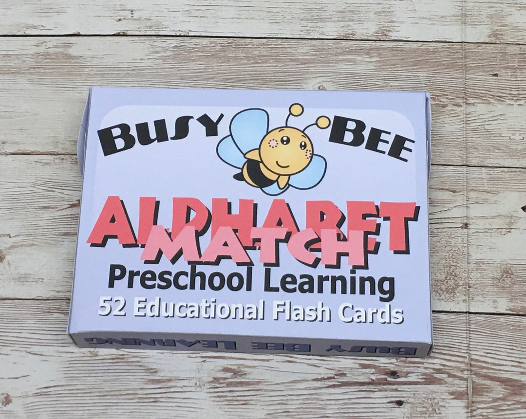 Alphabet Match - Busy Bee Preschool Learning - 52 Educational Flash ...
