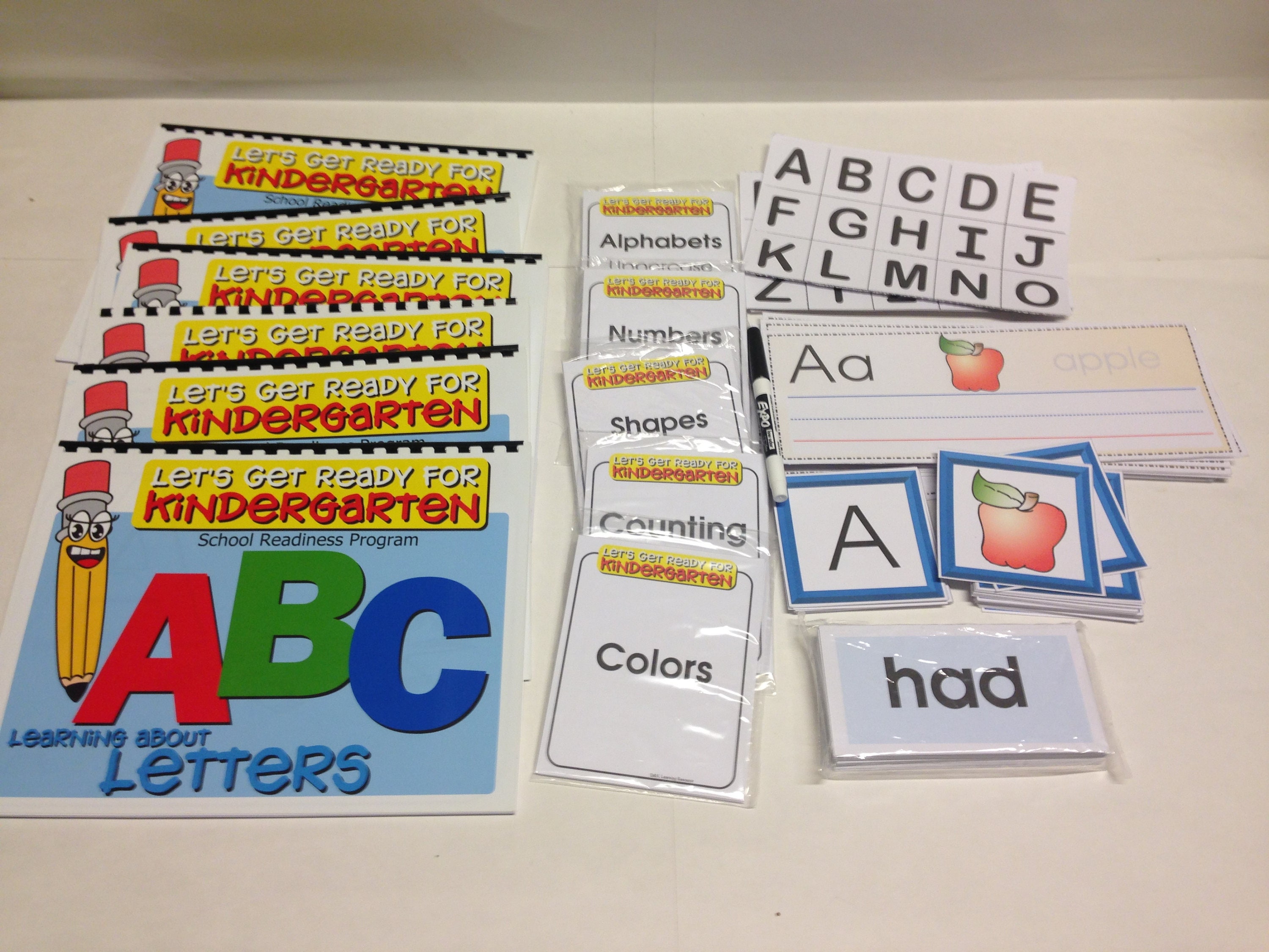 Preschool Activity Bundle Lets Get Ready for Kindergarten Curriculum ...