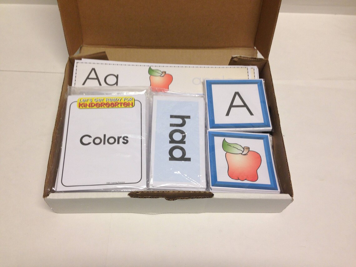 Preschool Activity Bundle Lets Get Ready for Kindergarten Curriculum ...