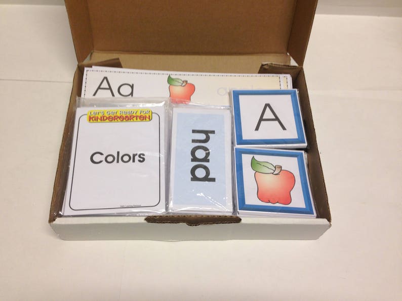 Preschool Activity Bundle Lets Get Ready for Kindergarten Curriculum ...