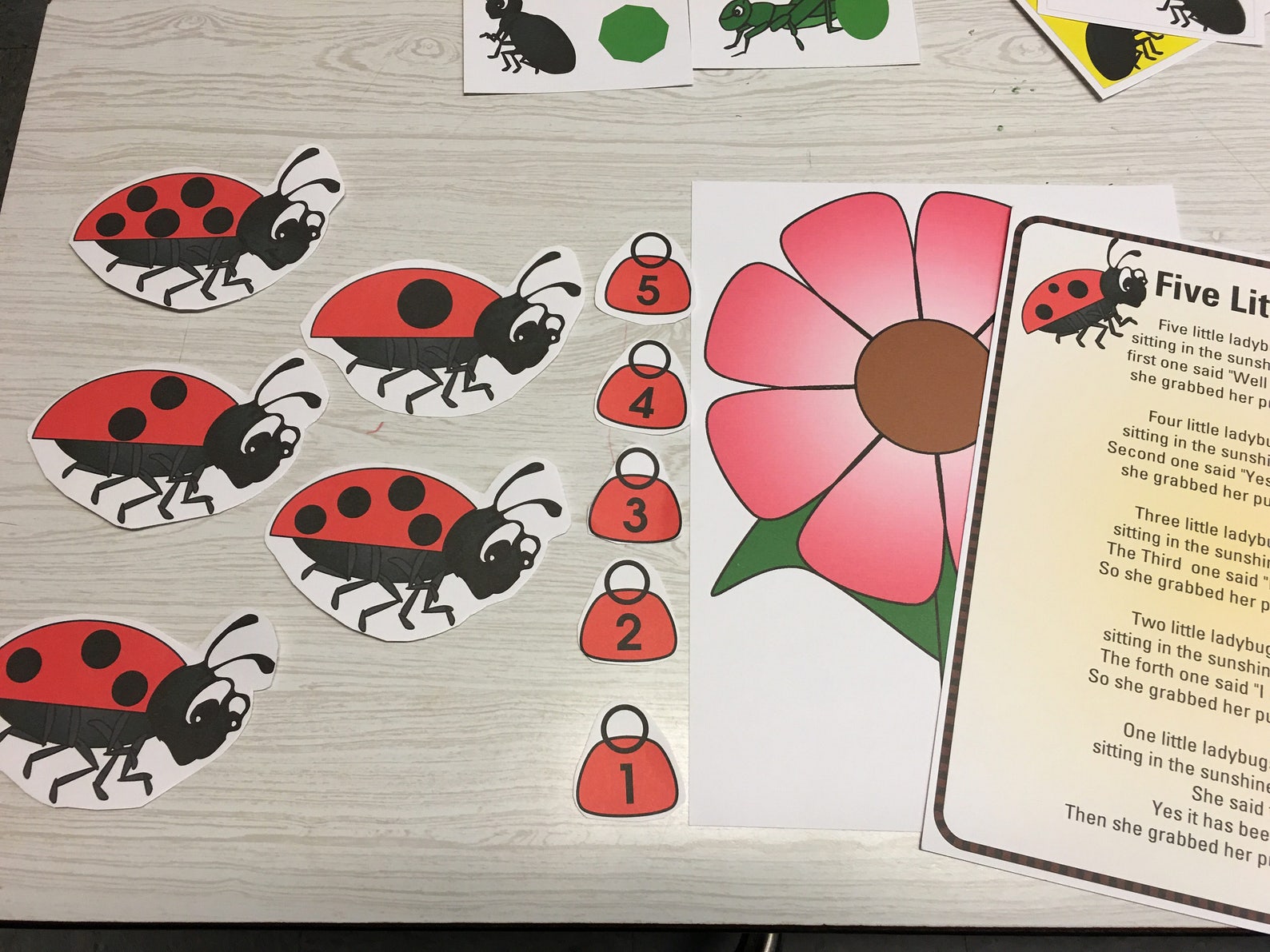 Insects Themed Activities Package for Learning Centers Perfect for ...