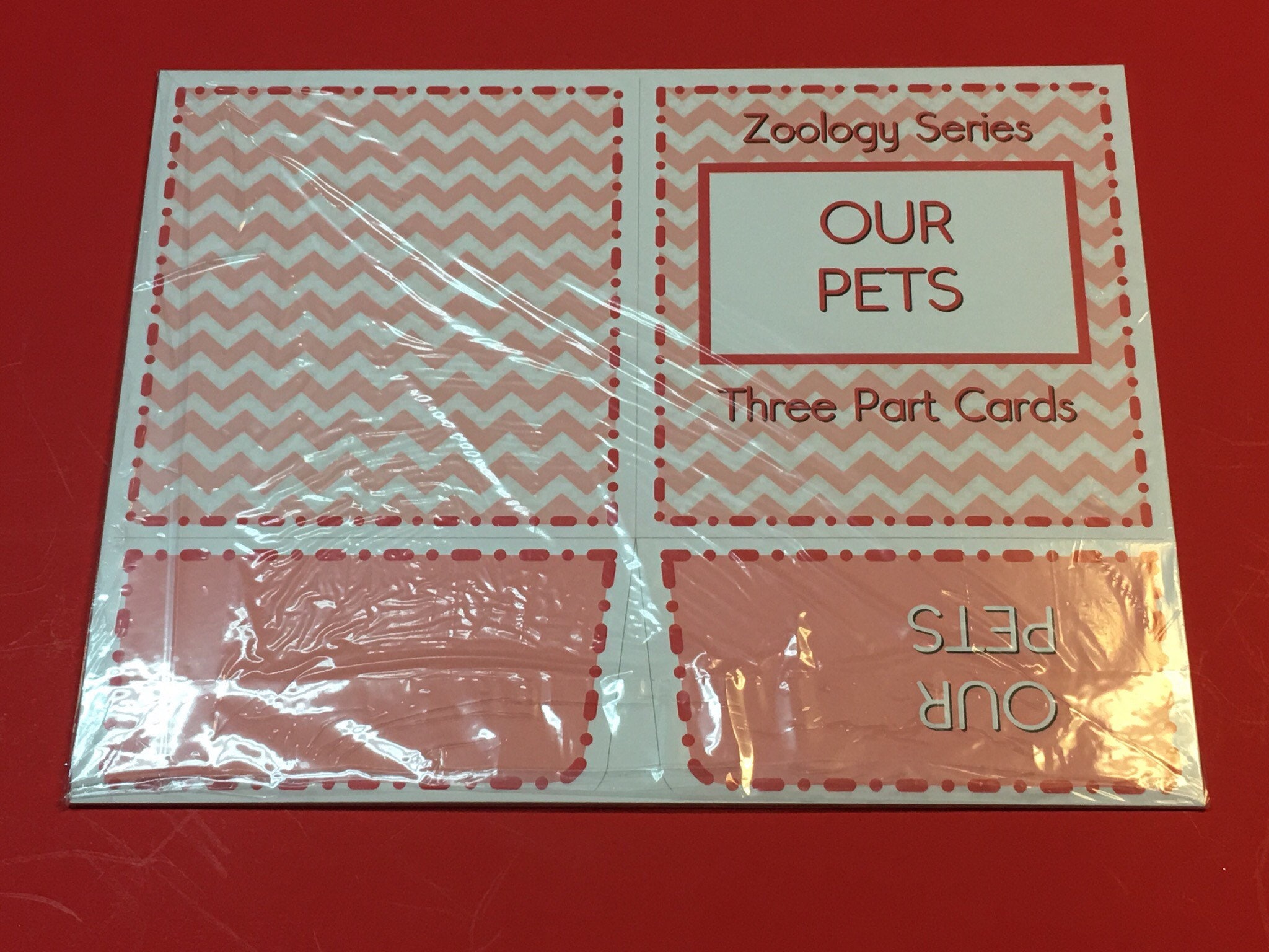 Zoology Series - Our Pets - Three Part Card Set (PRINTED) - Montessori ...