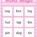 PINK SERIES | Montessori Activity - Word Bingo With Picture Cards ...