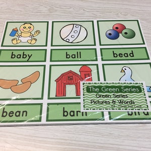 The Green Series - Language Kit - (17) Montessori Materials for Primary ...