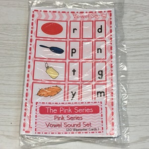 The Pink Series Language Kit Montessori Material for Primary Language ...