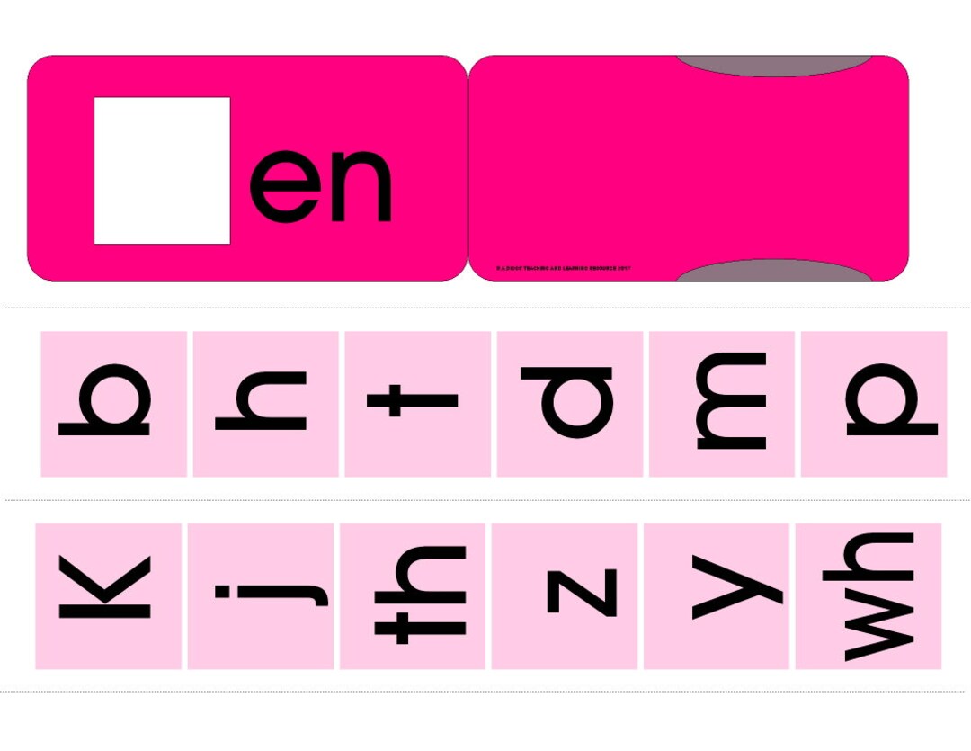 Short E Blending Sliders Set: Homeschool Learning Center (instant ...