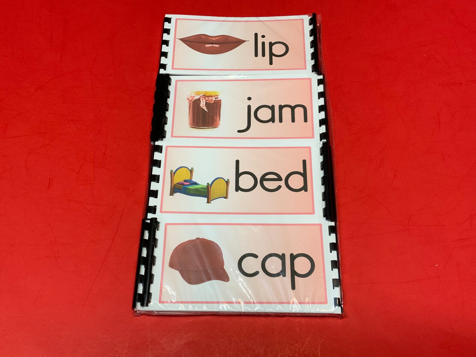 Pink Series 24 CVC Word Families Booklets Montessori Material for ...