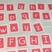 The Pink Series Big Alphabet Cards 56 Card Deck - Etsy