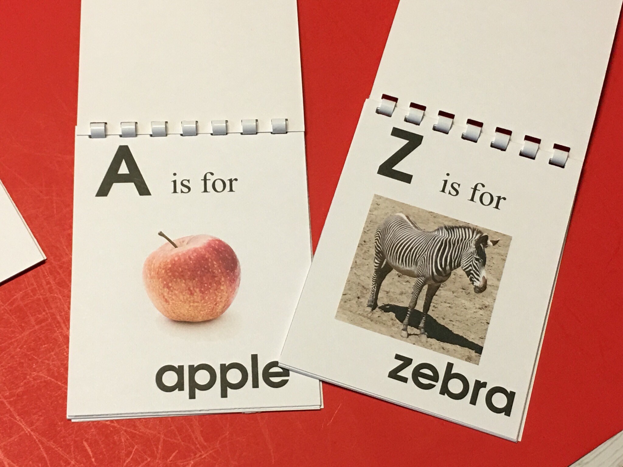 26 Alphabet Picture Flip Booklets (A to Z ) Complete Set - Homeschool ...