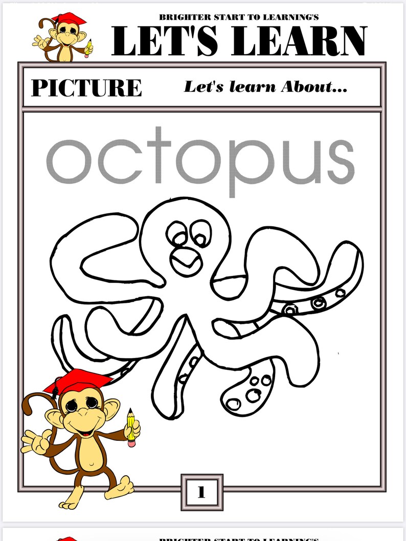INSTANT DOWNLOAD - BSTL - Let’s Learn - Letter Oo - Work Booklet ...