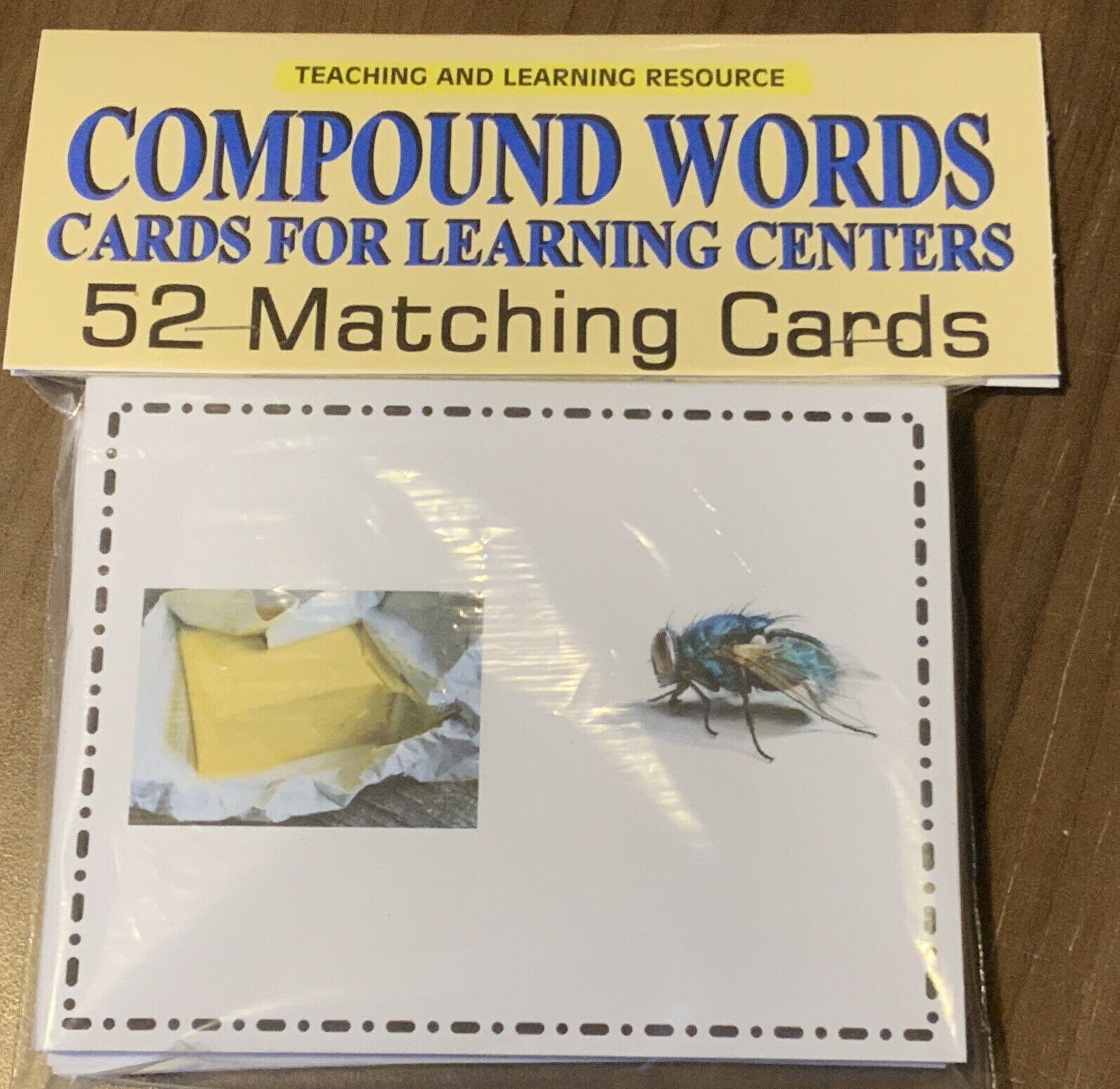Compound Words - Cards for Learning Center - Two Part Cards - Activity ...