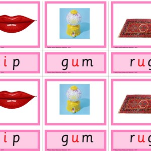 PINK SERIES Cdrom| Montessori Activity Bundled Complete Set ...