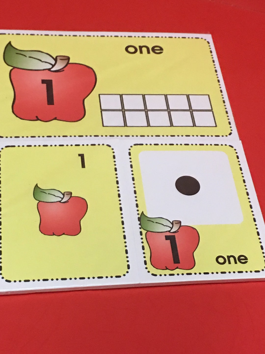 Numbers 1 - 20 Counting Card Kit - Etsy