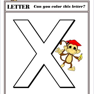 INSTANT DOWNLOAD - BSTL - Let’s Learn - Letter Xx - Work Booklet ...